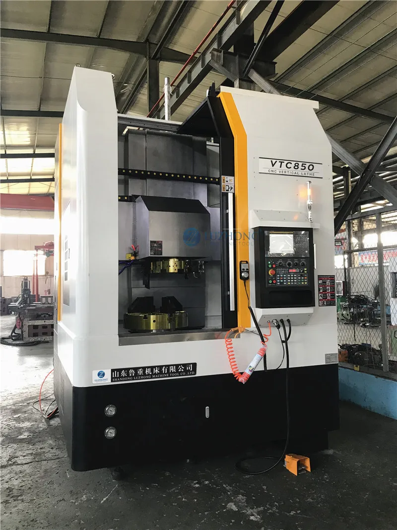 Vtc850 Cnc Vertical Lathe Bar Feeder Cnc Lathe Brand - Buy Cnc Lathe ...
