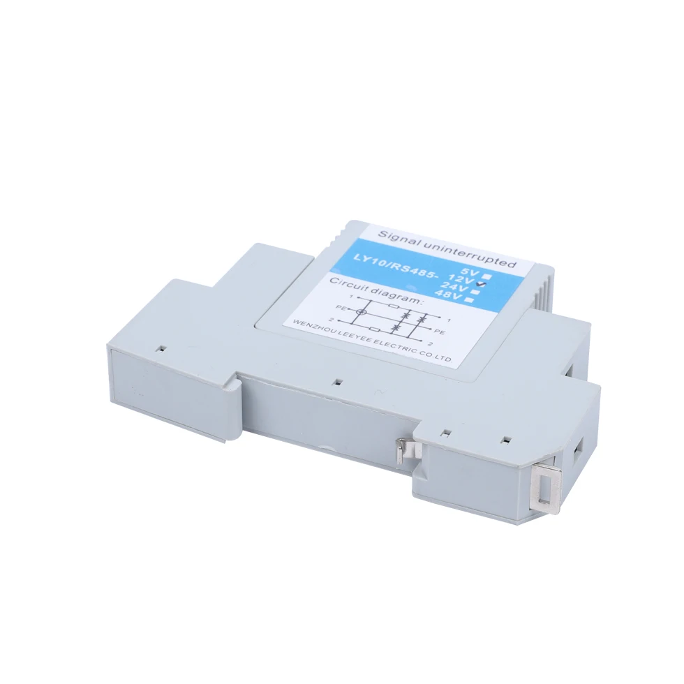 DIN Rail SPD - 12V Surge Protector for RS485 Signal SPD