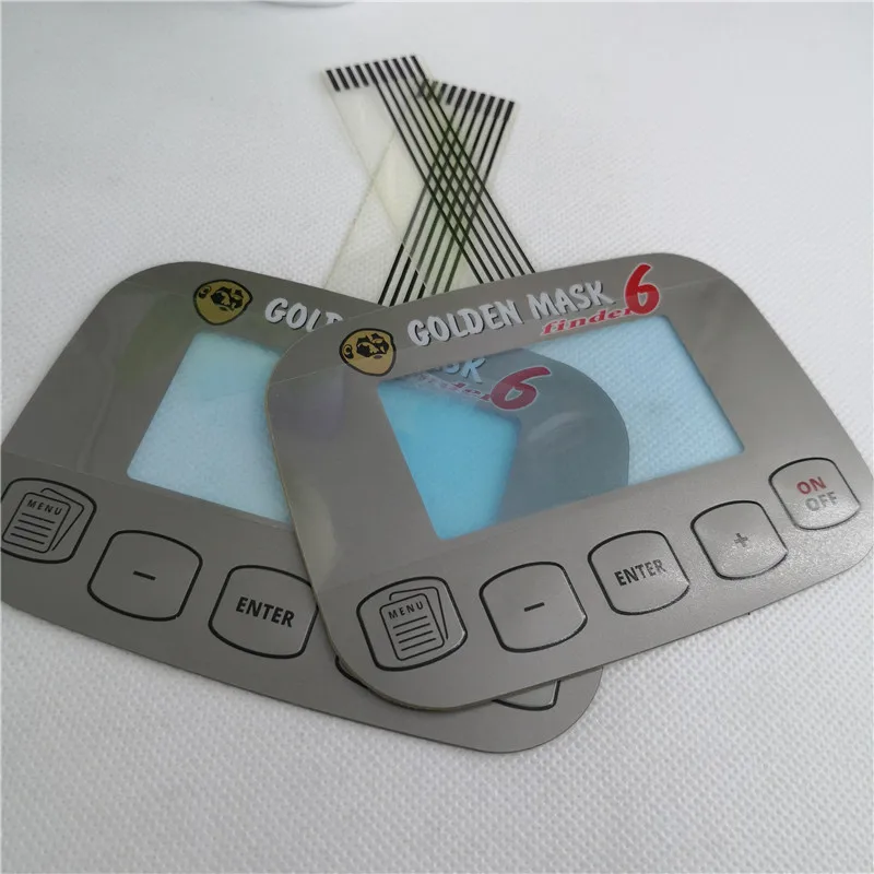 Push Button Membrane Foil Switch Keypad With 3m - Buy Push Button ...