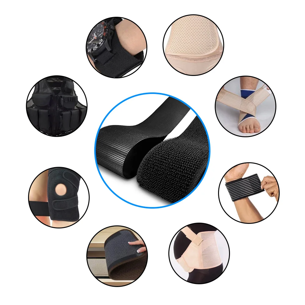 Super Supplier Nylon Eco-friendly Skin Color Hook And Loop Tape Stretch ...