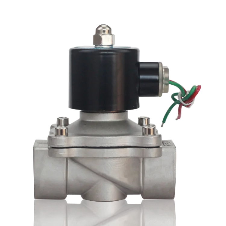 2/2 Way Direct-acting Dn25 1" Inch Normally Closed Orifice 25mm Stainless Steel 304 Dc24v ...