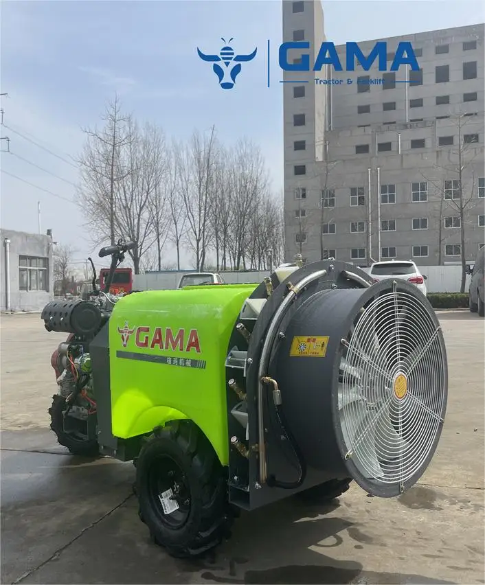 200l Three Wheeled Diesel Self-propelled Air Blast Sprayer Orchard ...