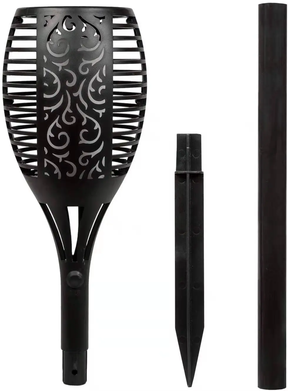 Sunlisen Lite Solar Lights Dancing Flames Lights Solar Torch Lights ...