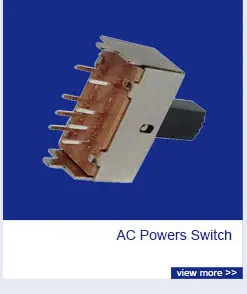 2p3t 2 pole 3 position slide switch 8 pin Right Angle horizontal Slide ...