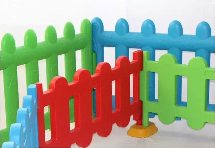 Safe and Fun: Indoor Kids Plastic Garden Fence for Kindergarten