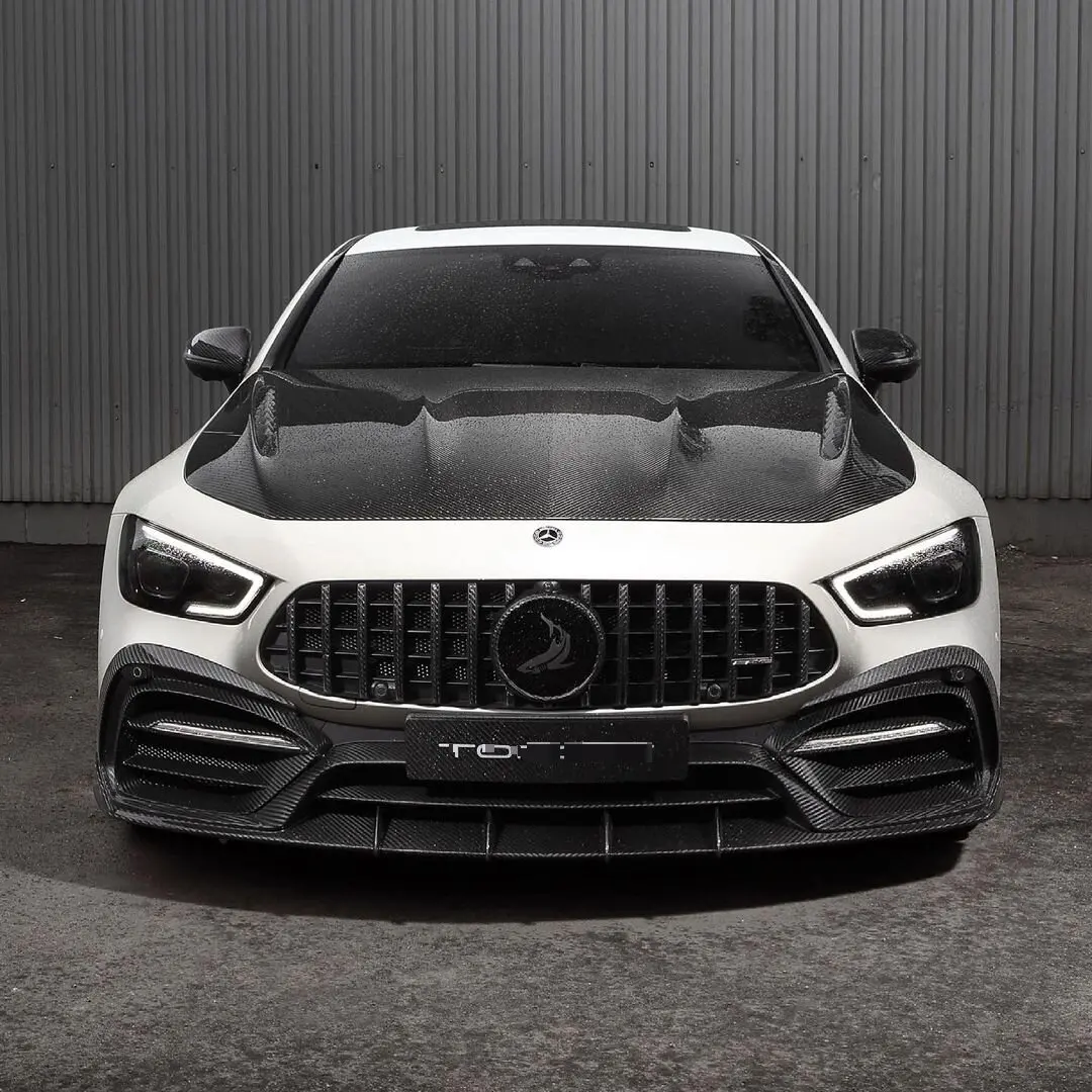 B Style Carbon Fiber Car Bumpers Fender Rocket G900 Body Kit For Mercedes Bens Amg Gt50 Gt53 ...