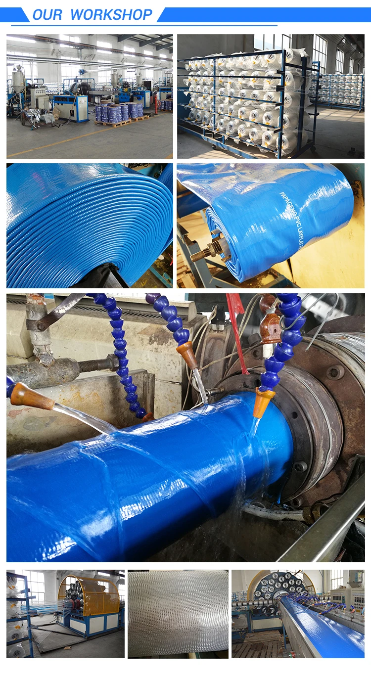 3 Inch 10 Bar Heavy Duty Pvc Layflat Hose - Buy 3 Inch Layflat Hose ...