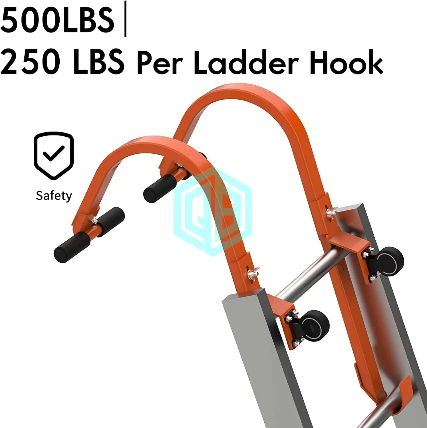 Heavy Duty Roof Ladder Hooks - Secure & Durable Access