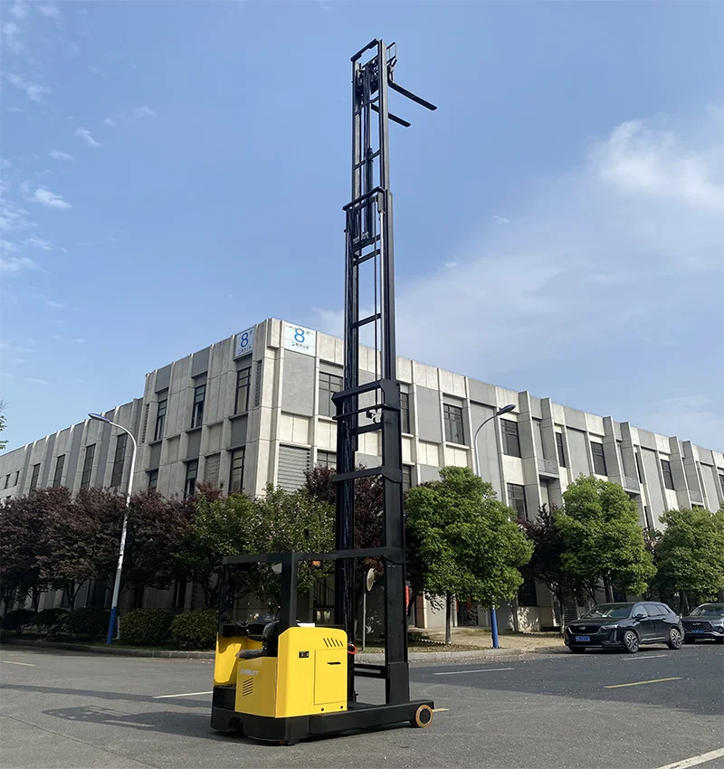 Forklift Truck CQD15S CQD20S Double Deep Scissor Reach Truck Forklift ...