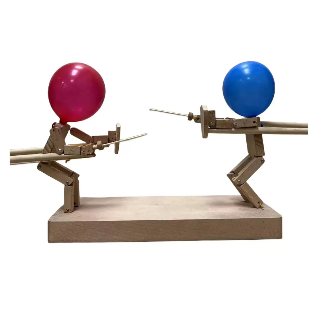 2024 Wooden Fighting Balloon Warrior - Educational Toy