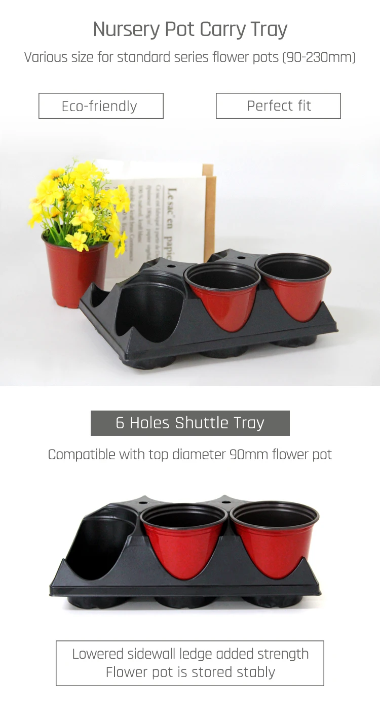 Nursery Pot Carry Tray for 90mm Flower Pot| Alibaba.com