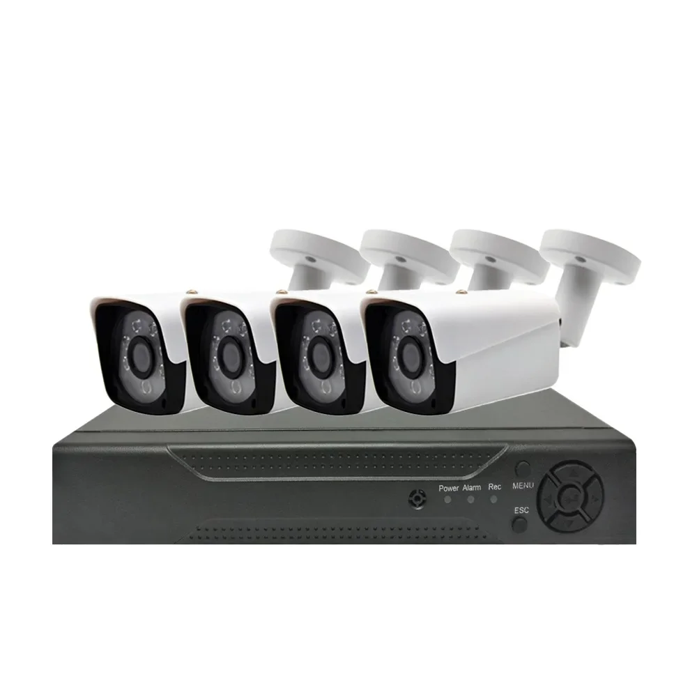 CCTV Camera Kit 4CH Full HD Outdoor Waterproof DVR System