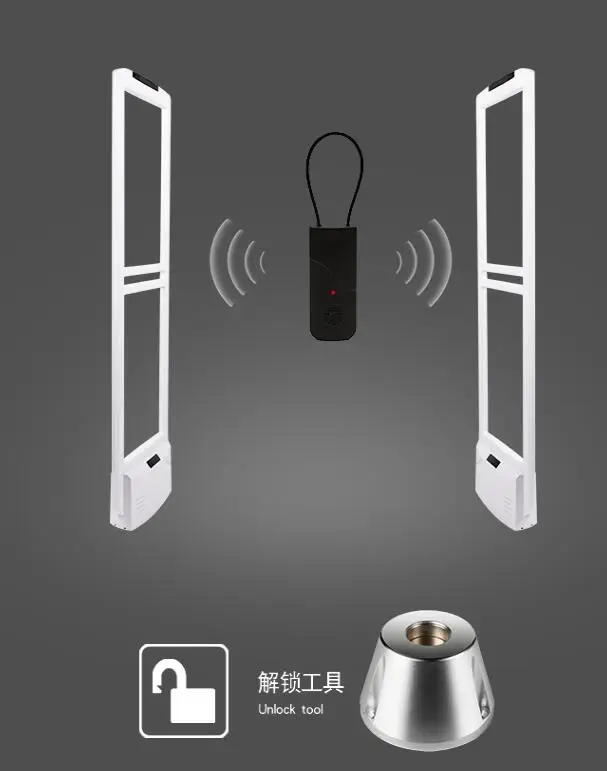 Self Alarm Label Retail Security Magnetic 8.2Mhz/58Khz Alarming Tag ...