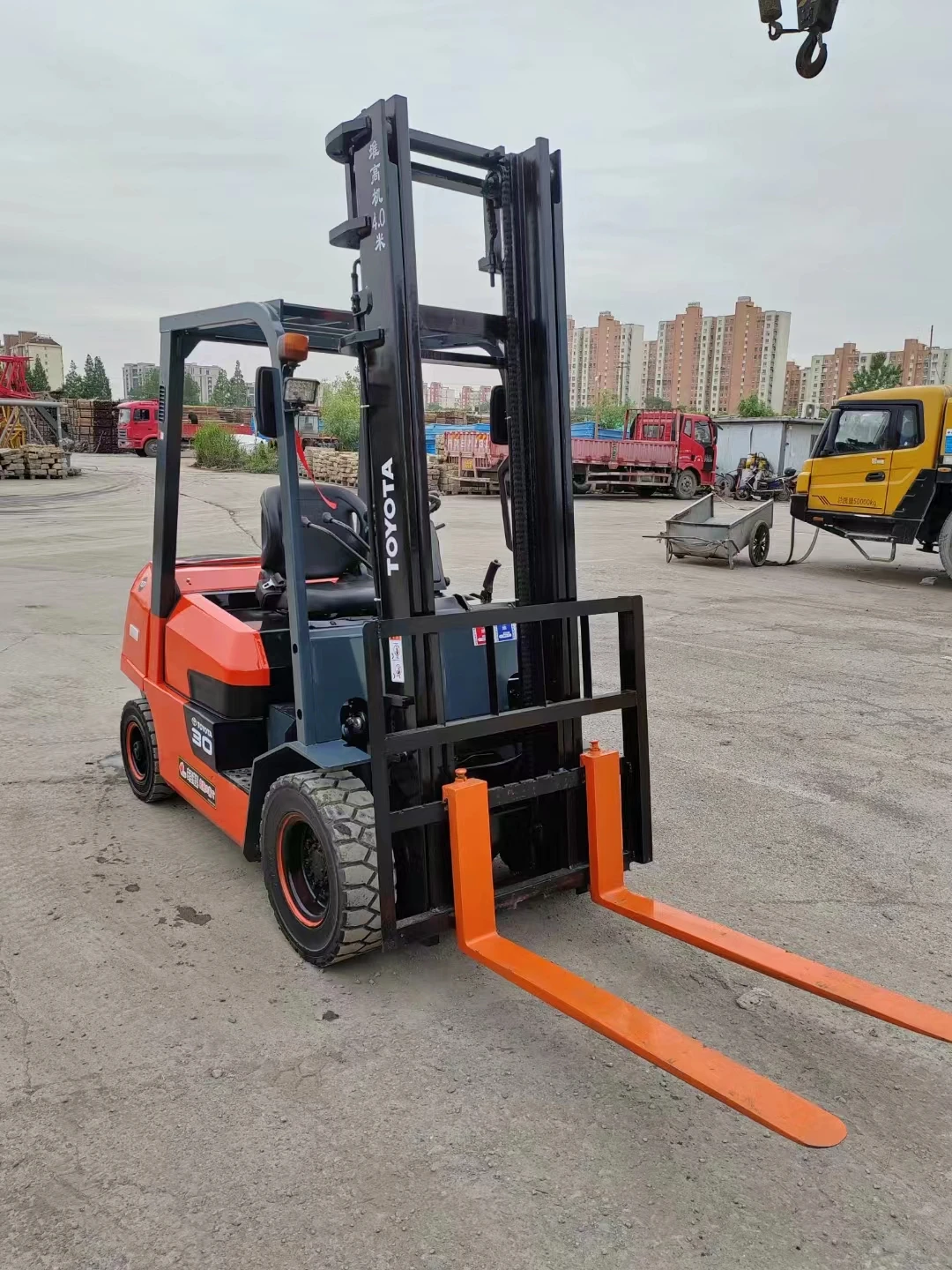 Japan Original 3ton Forklift Used TOYOTA FD30 for Sale