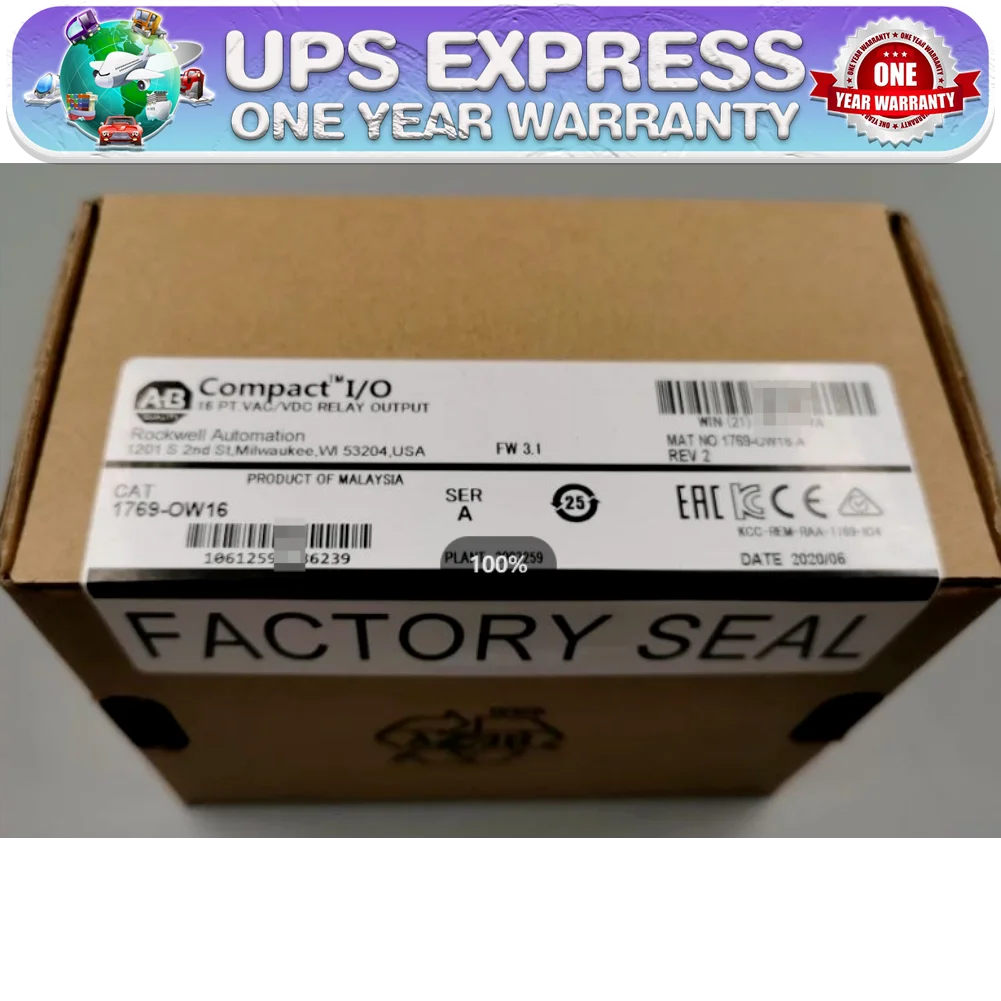 1769-ow16 Ser A Compactlogix Relay Output Module 1769ow16 Ups Express 1 ...