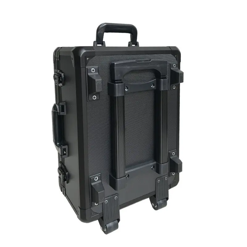 Aluminum Travel Case with Wheels and Handle - Durable & Lightweight