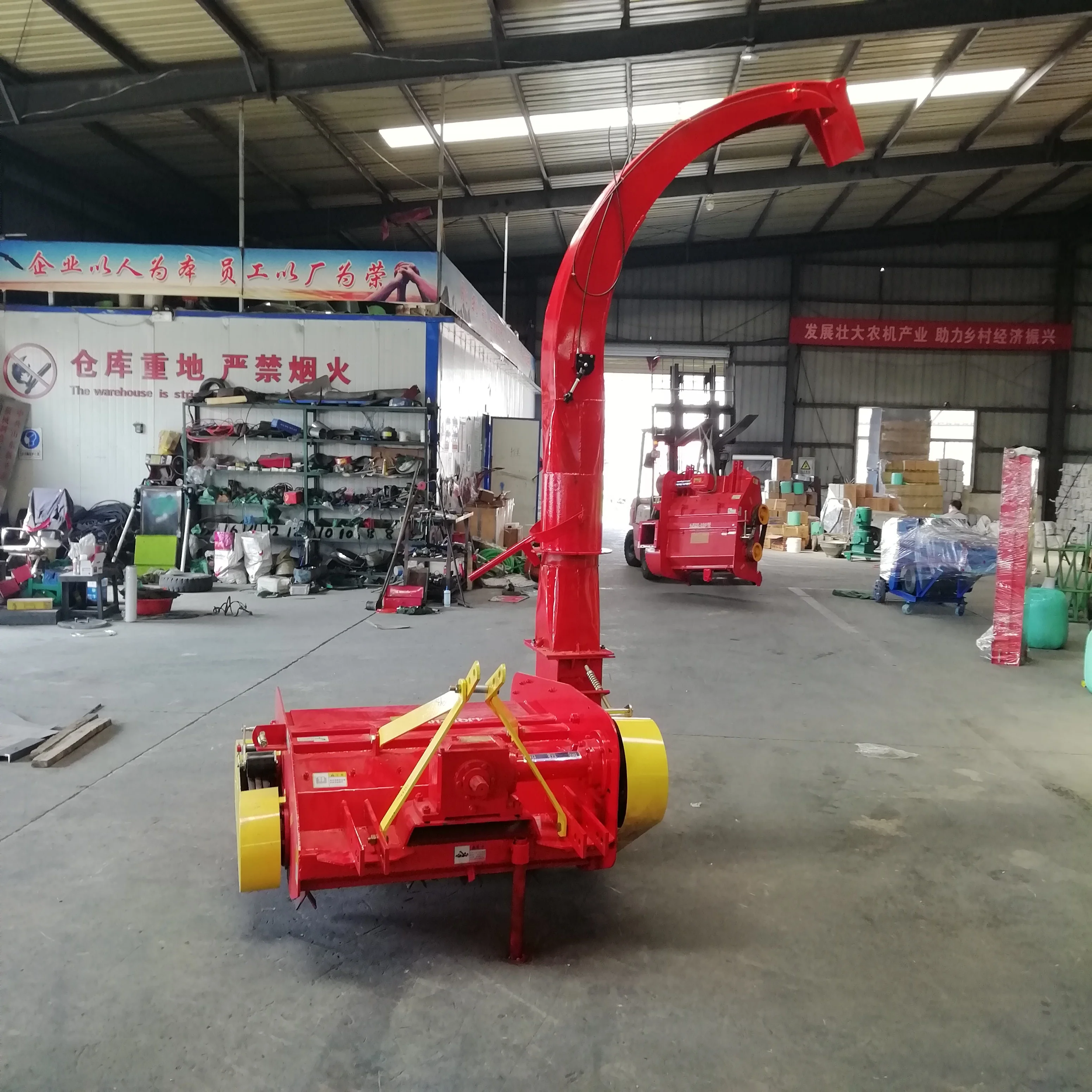 Tractor Drive PTO Mini Silage Harvesting Machine 1.65m Combine ...