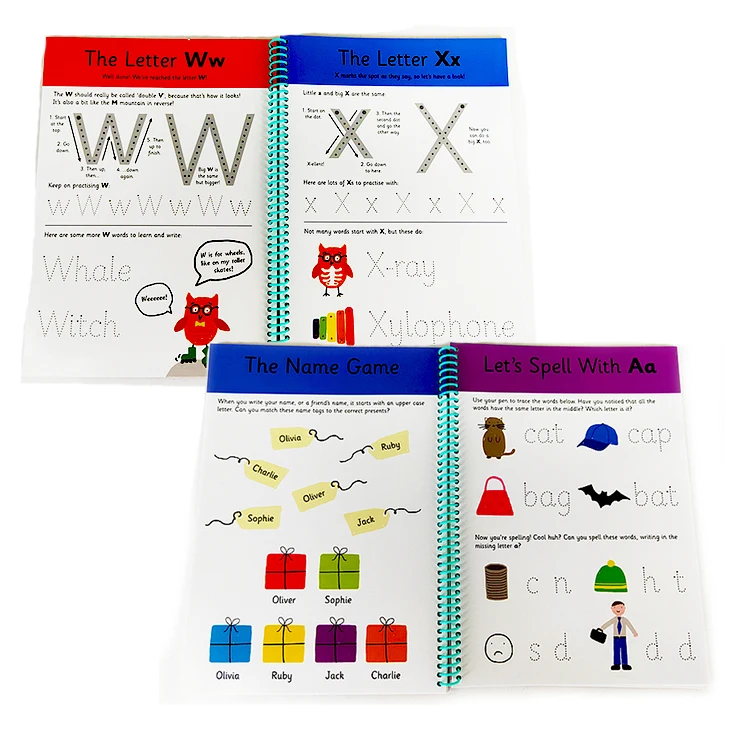 Custom Children’s Alphabet Letter ABC Writing Book