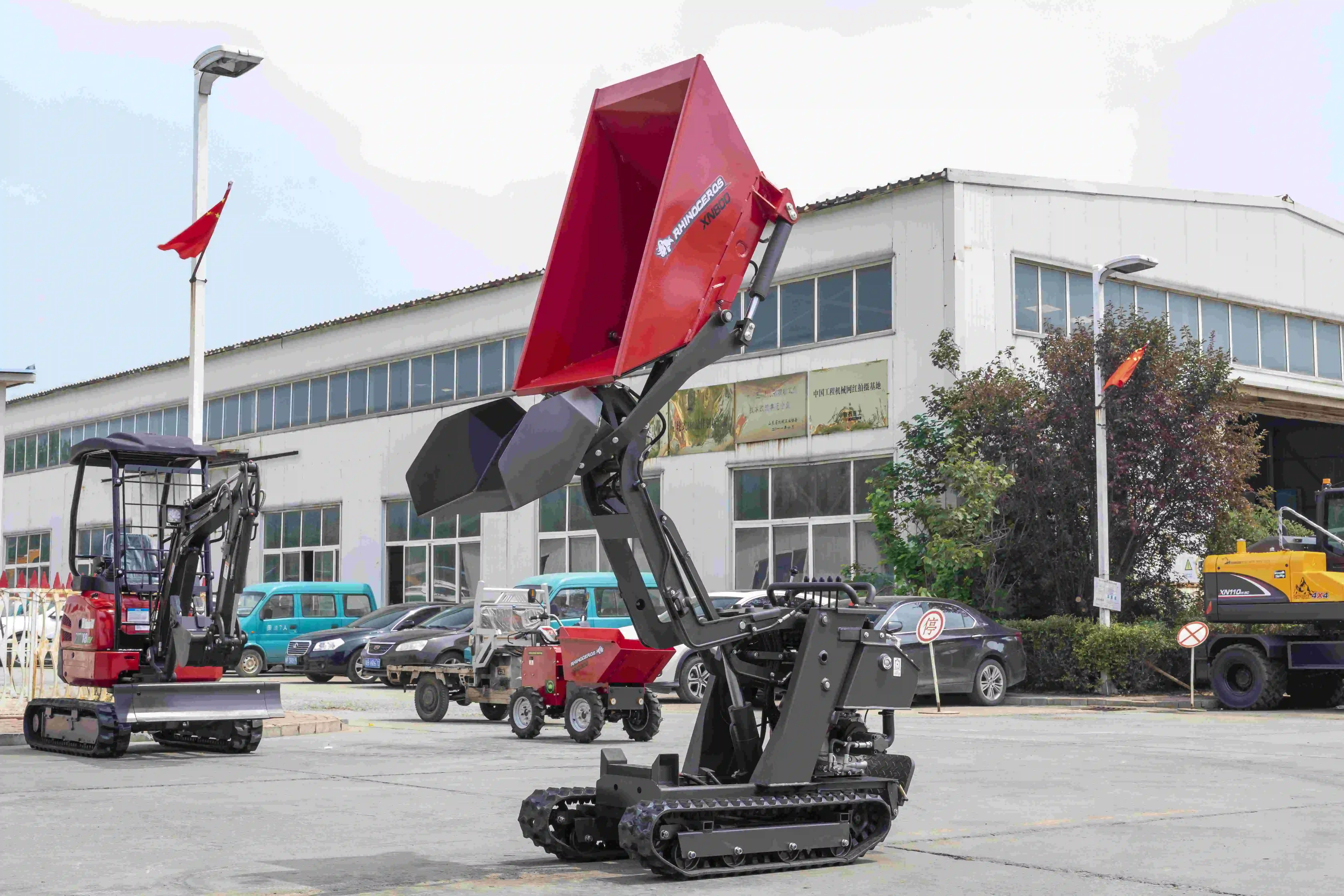 Rhinoceros XN800 Mini Dumper - High Efficiency & Durability