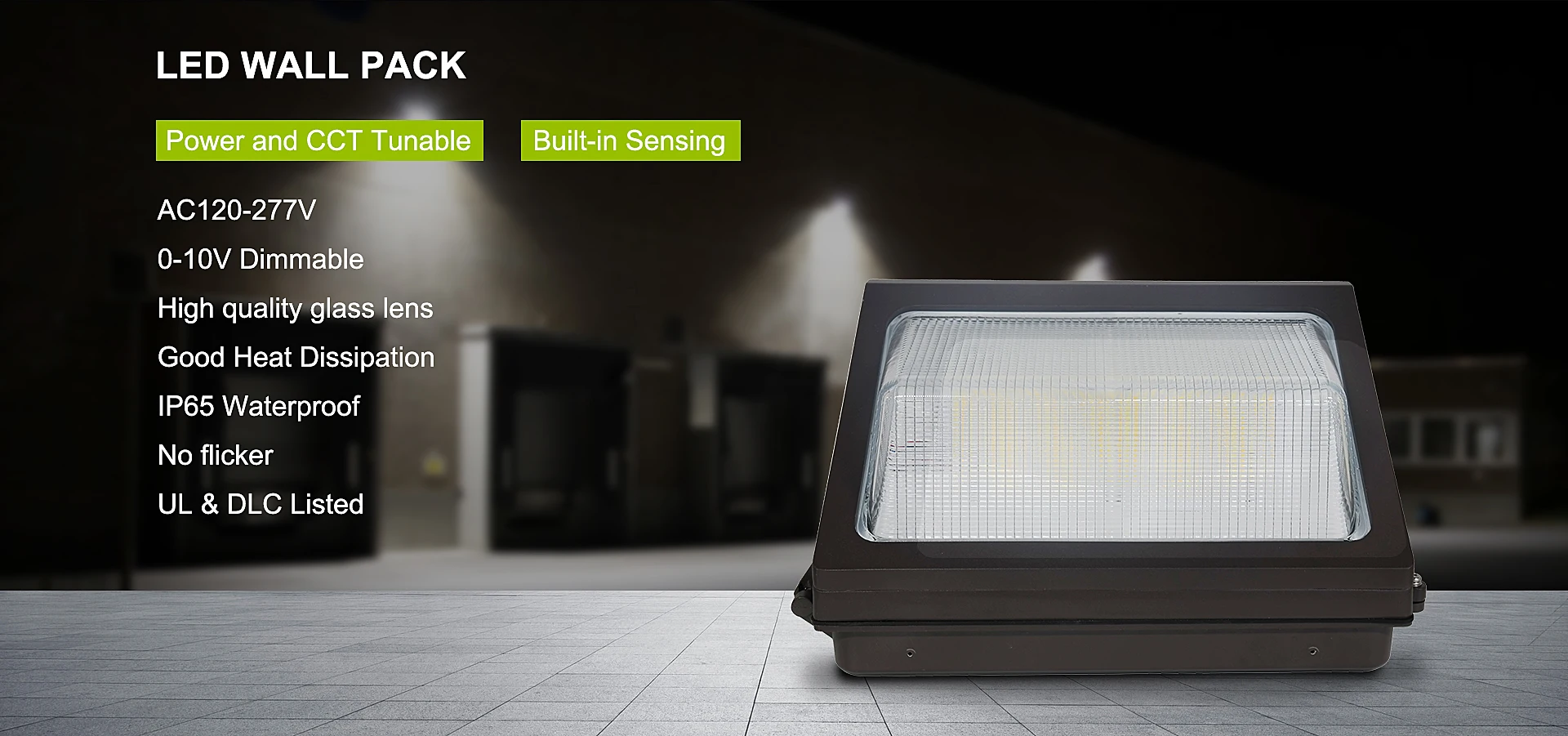 Yg 80w Dimmable Led Wall Pack Wholesale Price Outdoor Wall Lights ...