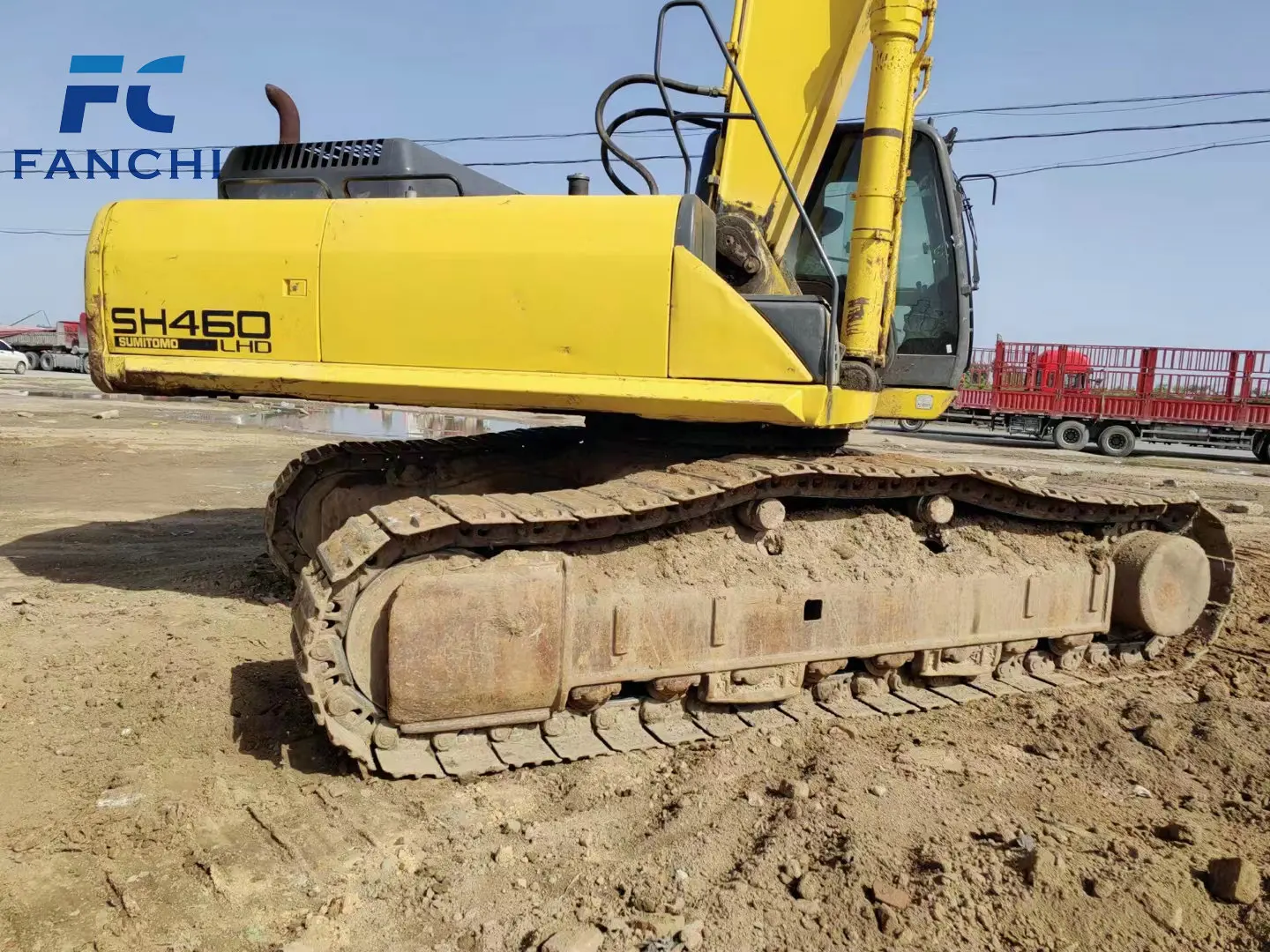 Japan Original Multifunction Digger Sumitomo Crawler Sh460 Excavator ...