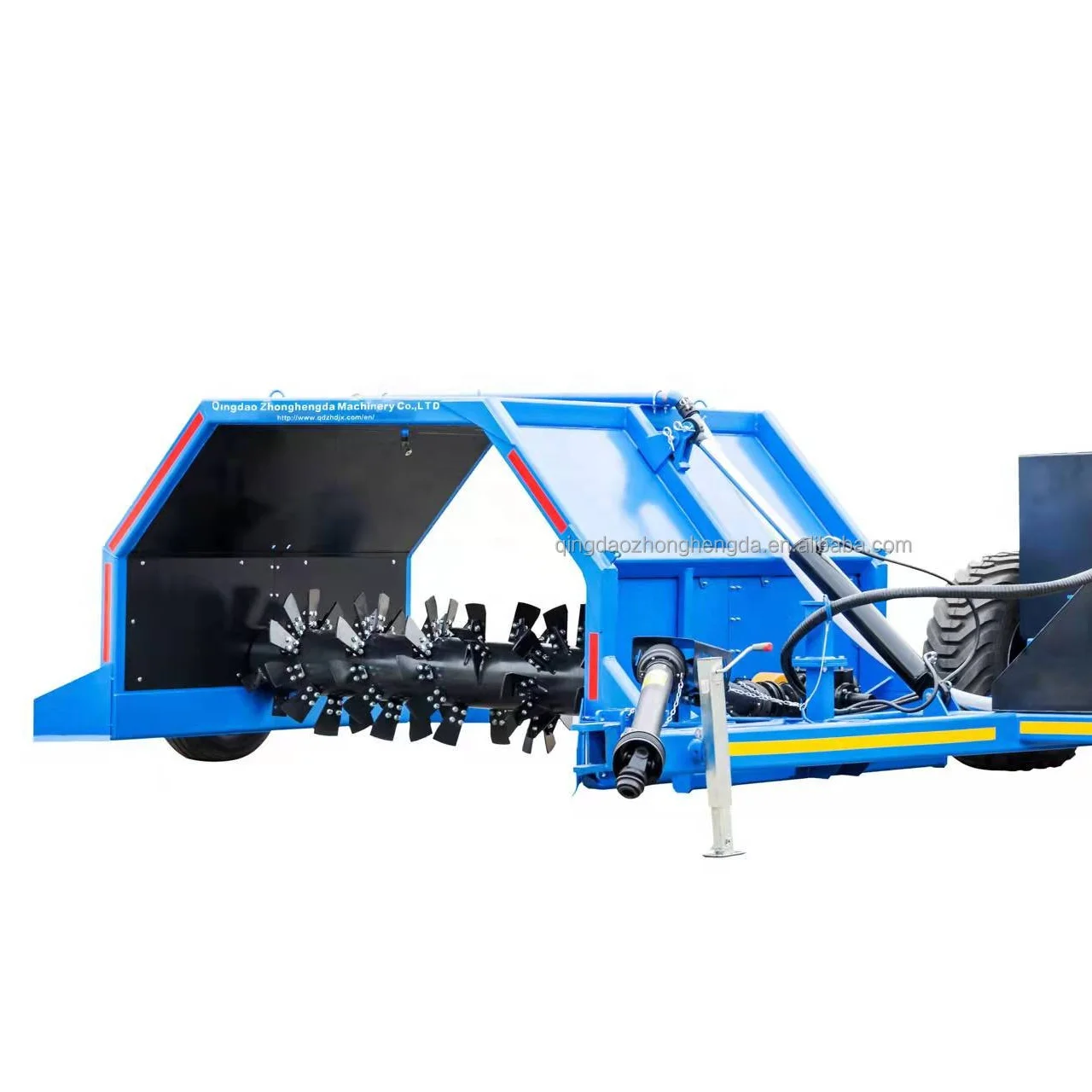 Hydraulic Self-propelled Crawler Type Compost Windrow Turner - Buy ...
