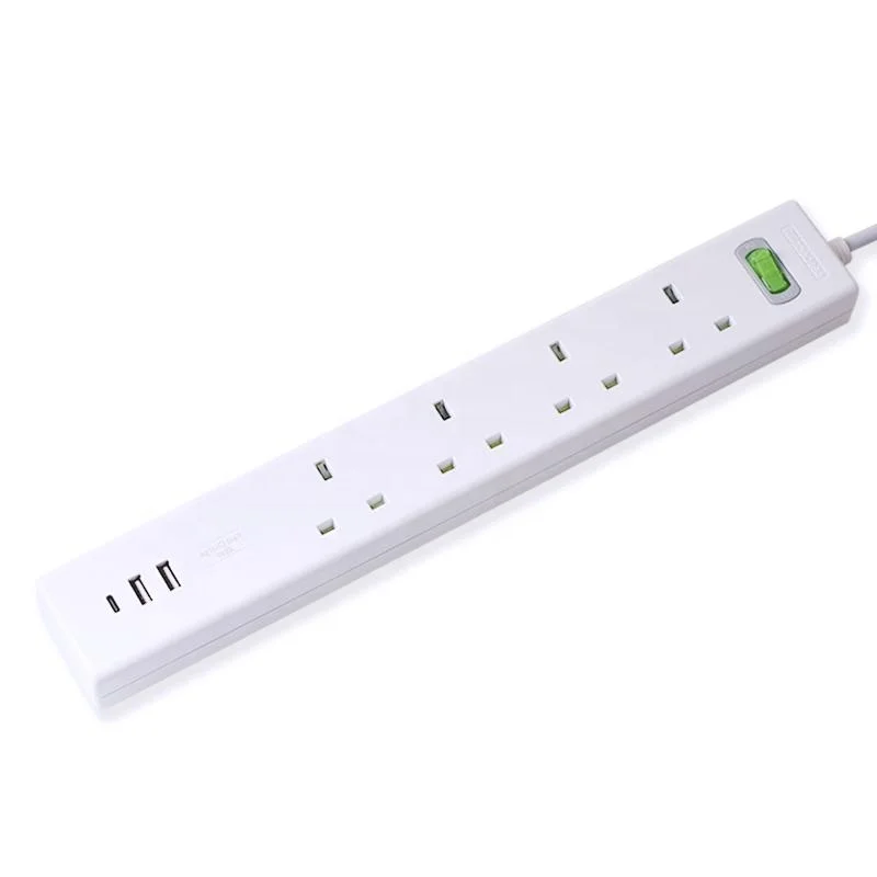 British Standard Plug-in 5 Way Outlets Plug-in International Universal ...