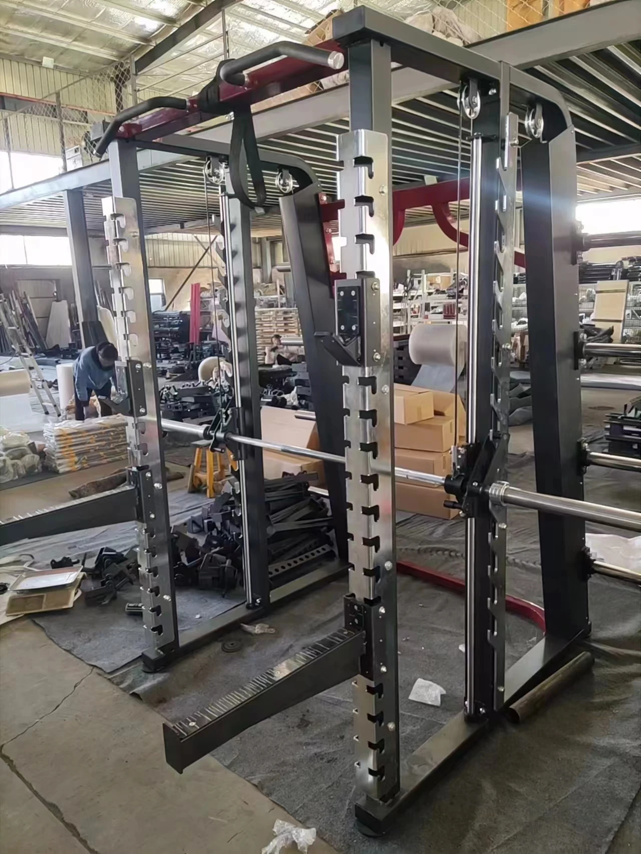 Commercial Smith Machine Squat Rack 3d Smith Machine Strength Training ...