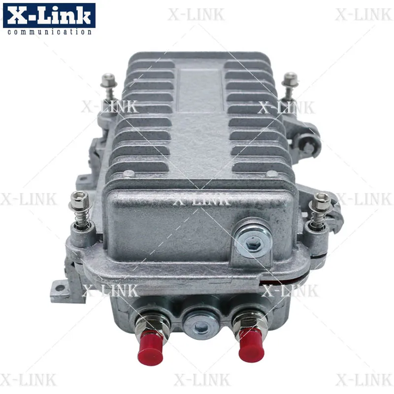 Outdoor CATV Amplifier with 2 Outputs & Return Path Module