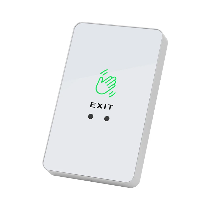 No Touch Exit Button 5~20cm Sensing Distance Exit Switch Button ...