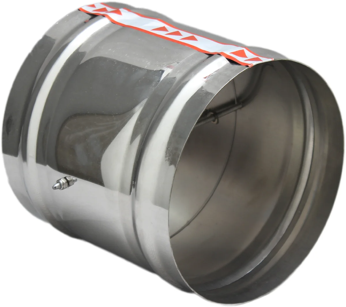 HVAC Duct Damper 100 mm Stainless Steel Non-return Flap Valve - Easy ...