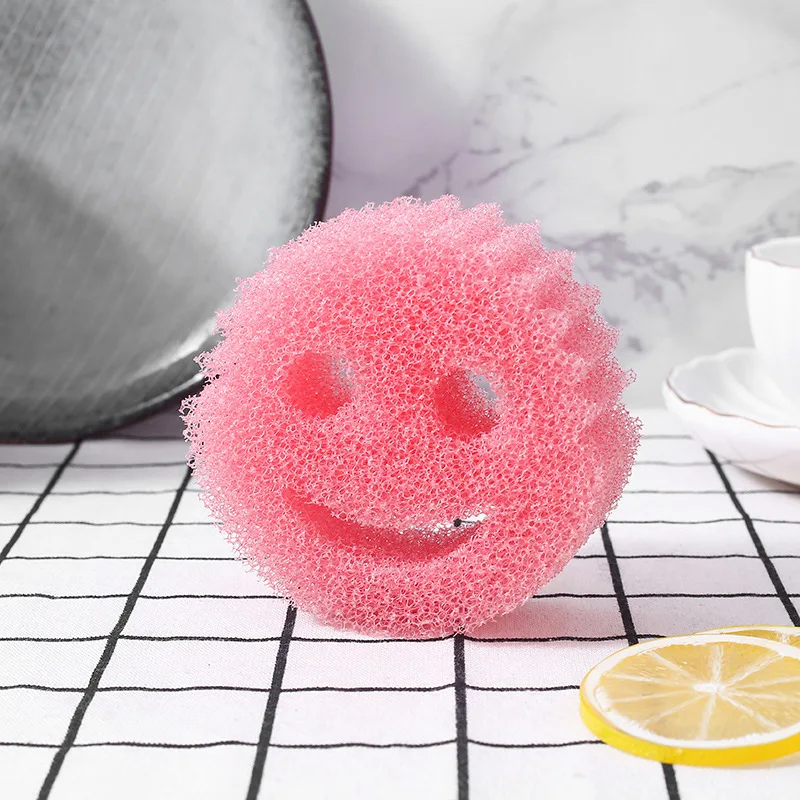 Smiley Face Magic Clean Wipe Smiley Face Sponge Wipe Honeycomb Sponge ...