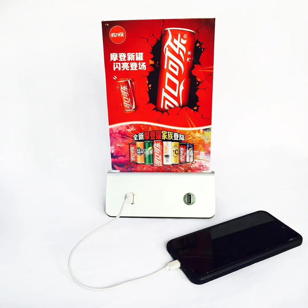 2020 Table Advertising Restaurant Menu Power Bank for Sale| Alibaba.com