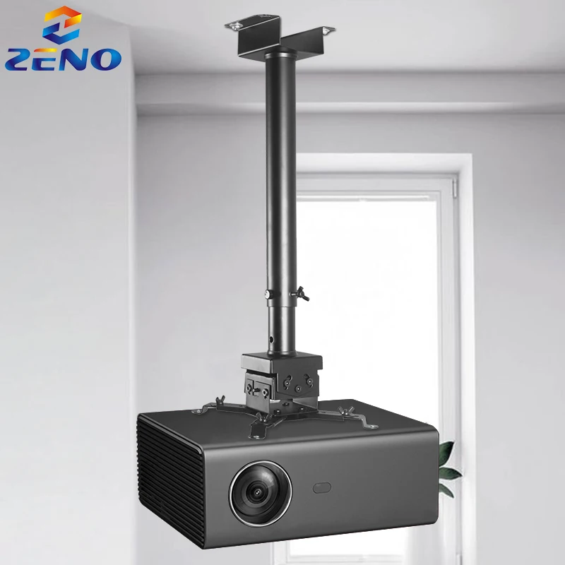 Projector Motorized Ceiling Mount Bracket Retractable Projector Arm ...