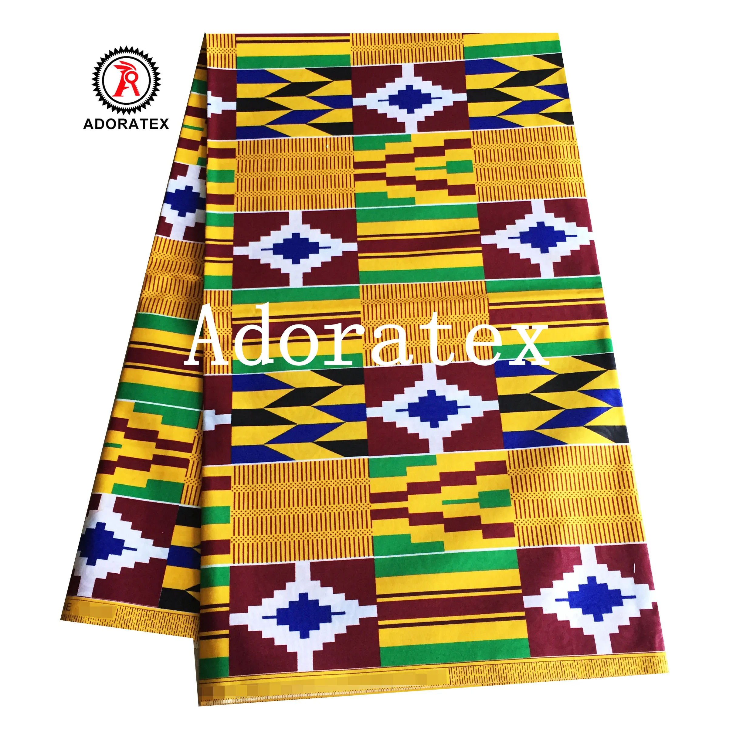 Various Pattern Fashion Kente African Fabric African Kitenge Top ...