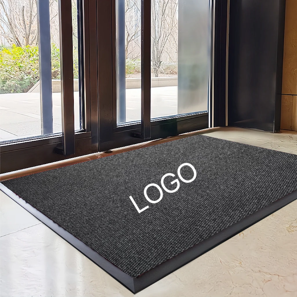 Custom Commercial Door Mats Anti-slip Non-Slip High Absorbent Entryway ...