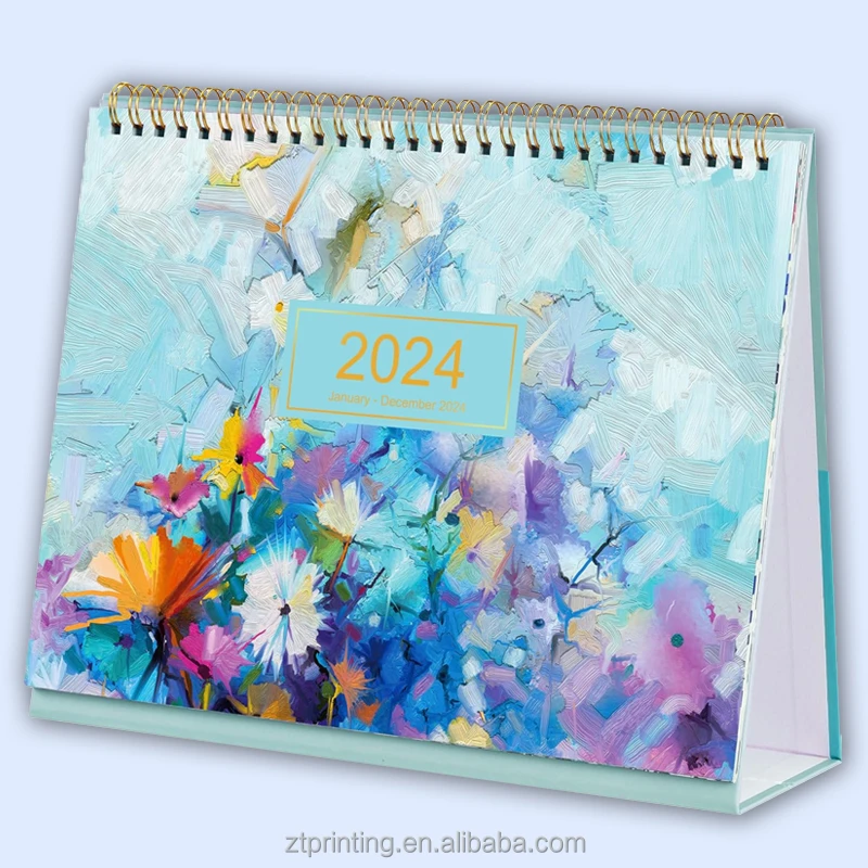 Desk Calendar For 2024 Printing Service Calendar Books Printings - Buy ...