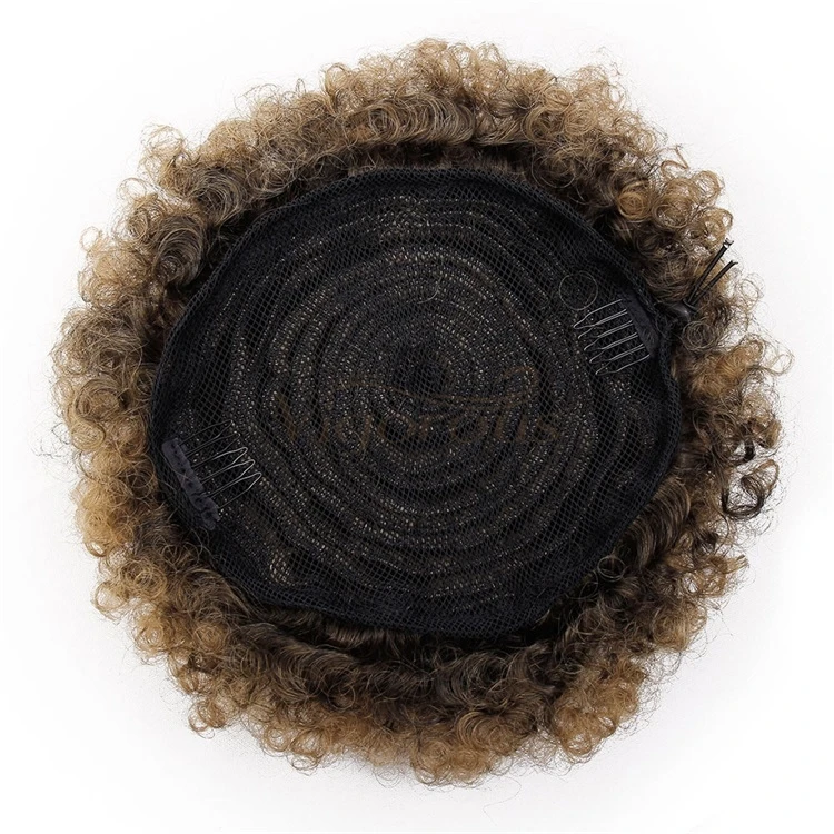 Vigorous 9 Inch Afro Kinky Curly Hair Bun for Women