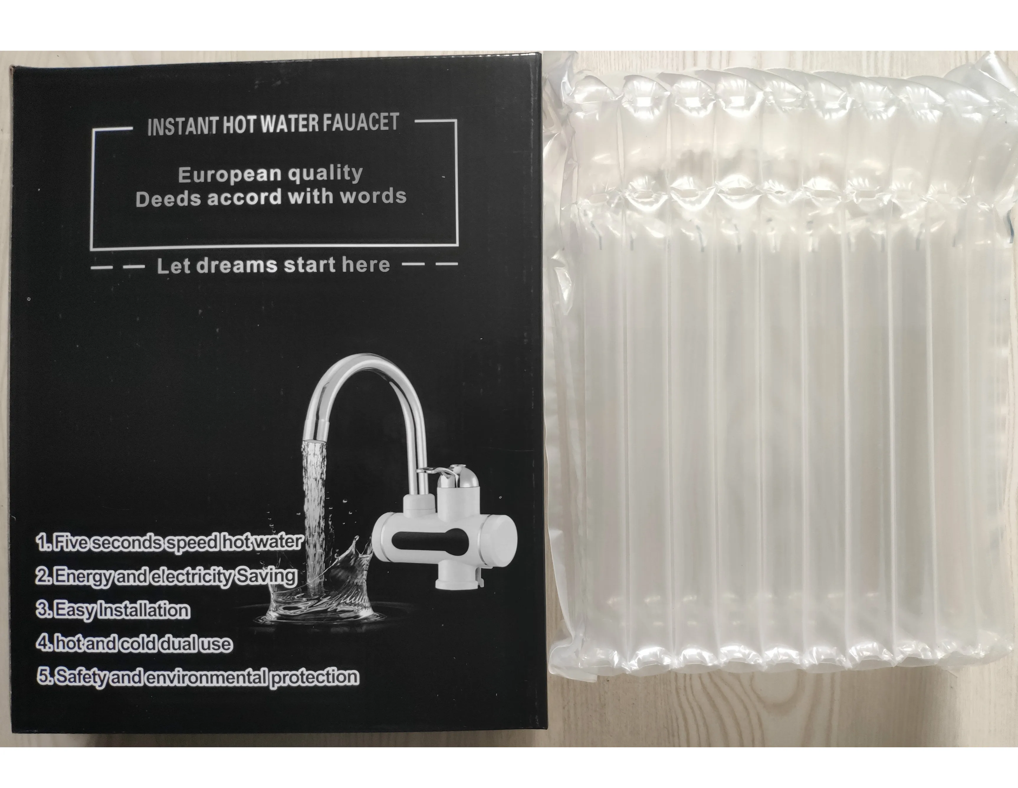 3000w Wall Mounted Indicator Light Instant Heating Faucet - Buy 3000w ...