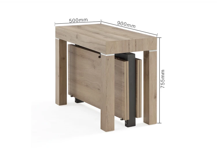 Expandable Console Dining Table - Space Saving, Modern Design for ...