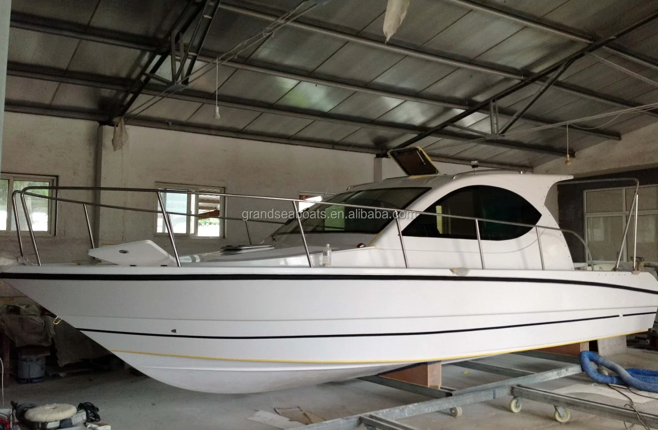 27FT Fiberglass Center Console Cabin Fishing Boat for Sale