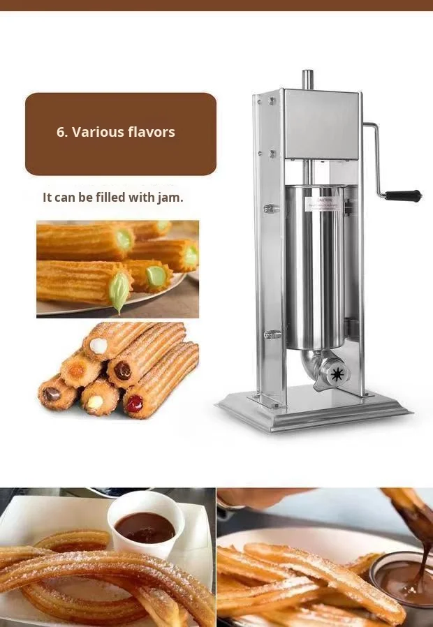 China Production Churros Packaging Maquina De Churros Commercial 7L ...