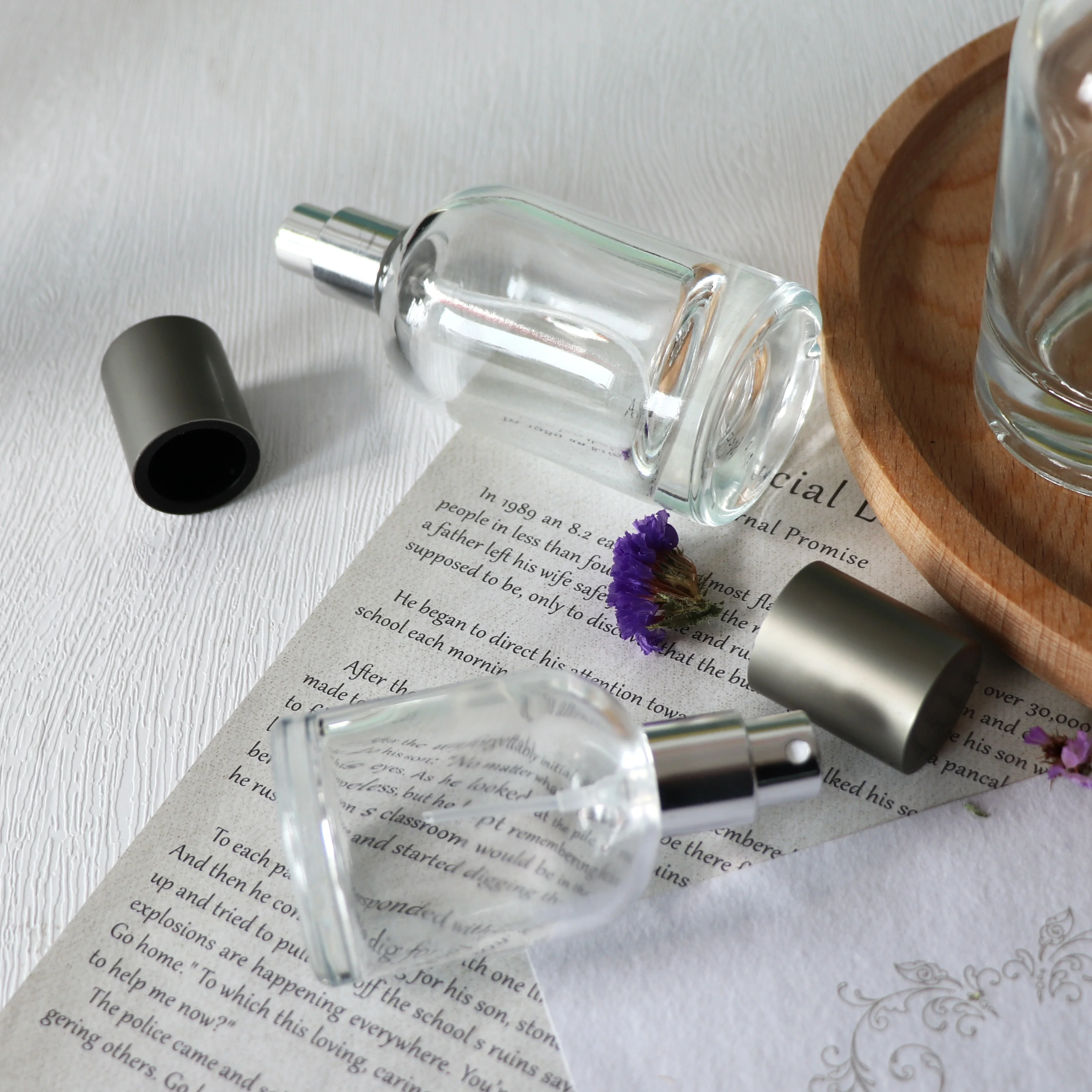 Hot Sale Labo Custom Label Perfume Bottles Round 30ml 50ml 100 Ml Glass ...