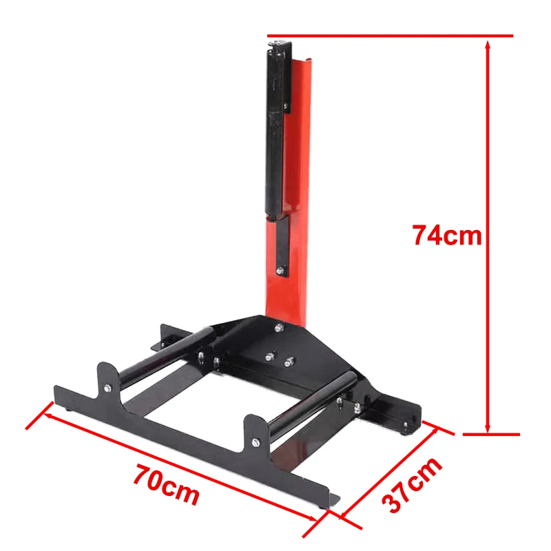Steel Car Wheel Detailing Stand Rolling Detailing Wheel Metal Stand for ...