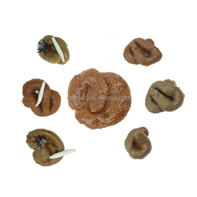 Fake Poop Spoof Toys Shit Fly Joke Toys Fake Human Poop Pooper Trick ...