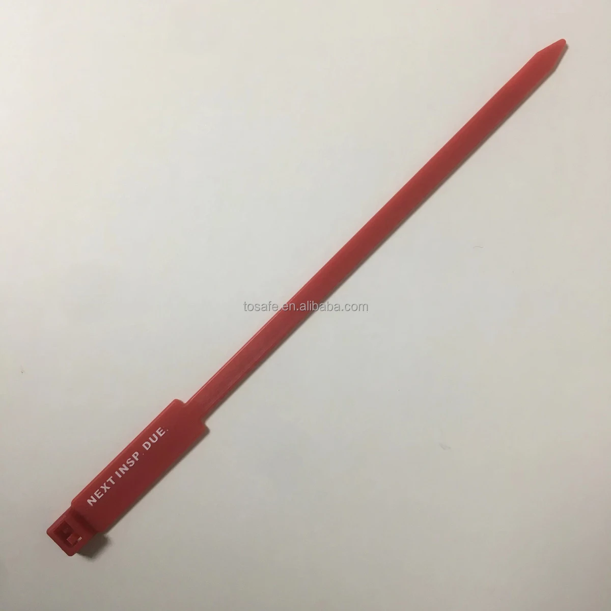 Customized 175 Mm Quarterly Inspection Rig Tag Cable Tie