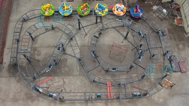 Miniature Roller Coaster - Fun Theme Park Ride for Kids