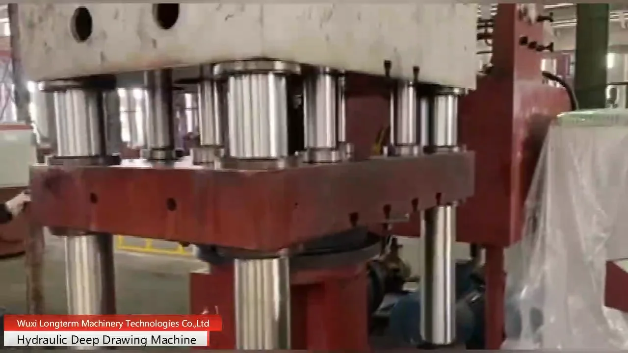 Four Columns Deep Drawing Hydraulic Press 200 Ton - Buy Deep Drawing Machine,Cylinder Body ...