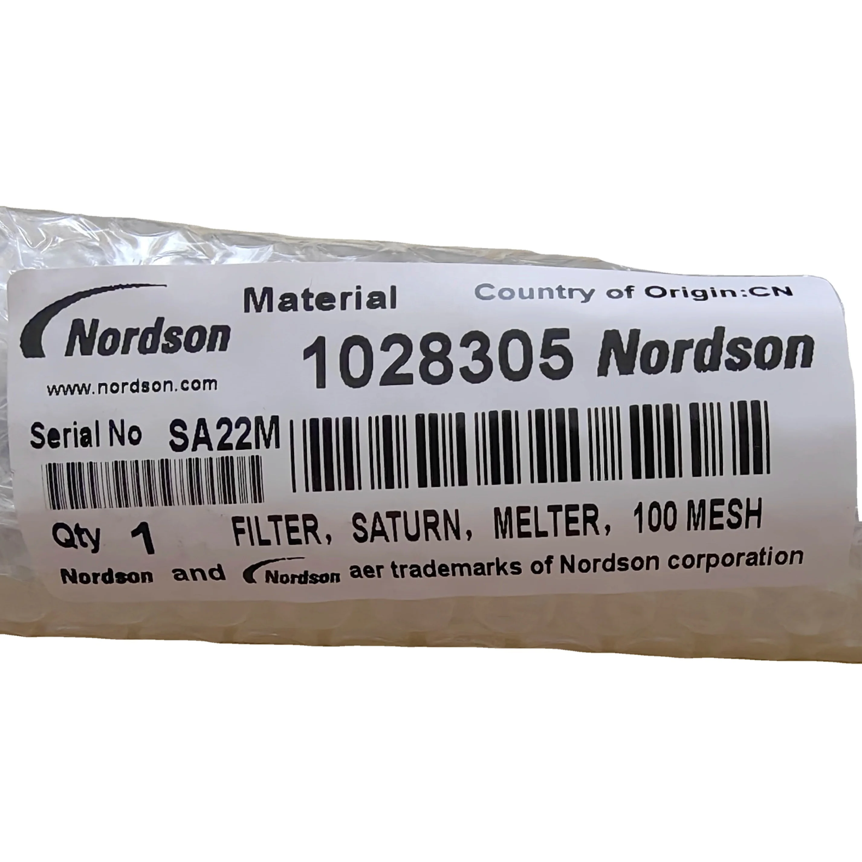 Nordson Hot Melt Adhesive Machine Filter 1028305