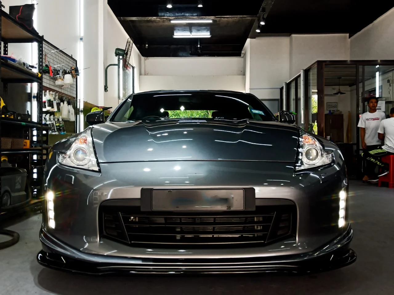 EPR Carbon Fiber VRS Style Front Lip for Nissan Z34 370Z